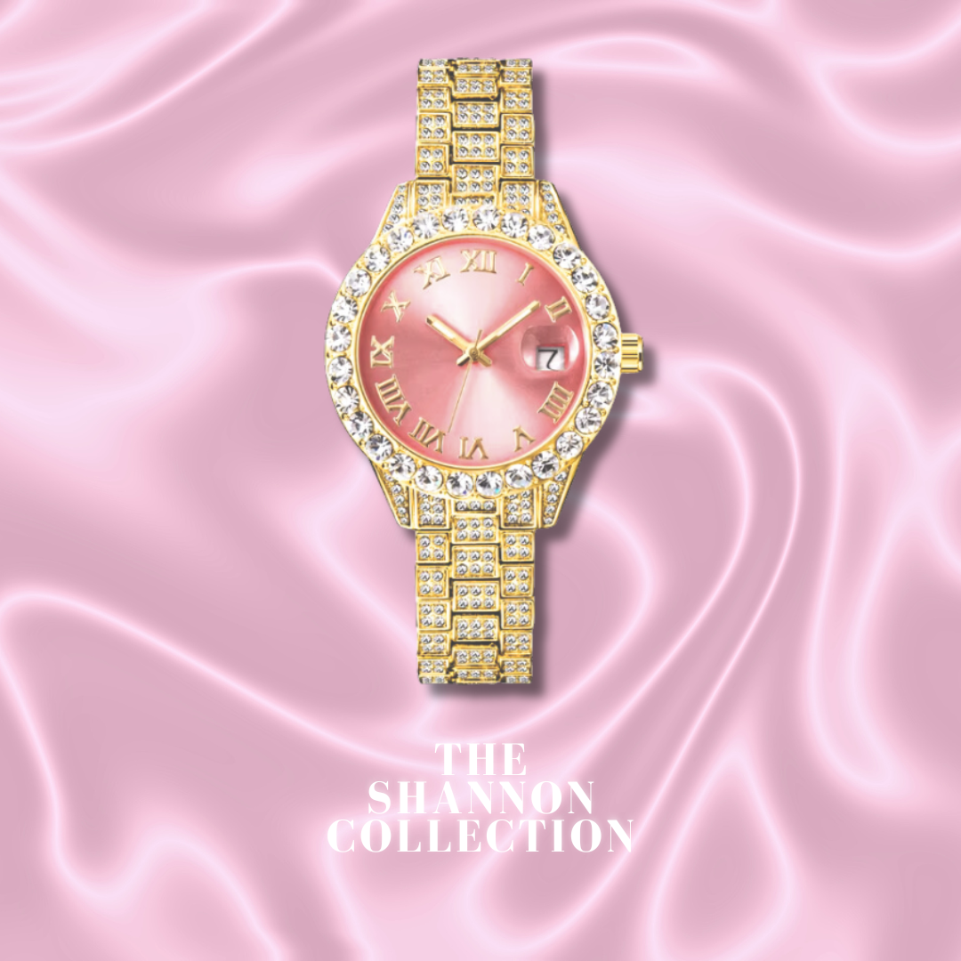 GOLD & PINK ‘SPOIL ME’ WATCH – The Shannon Collection