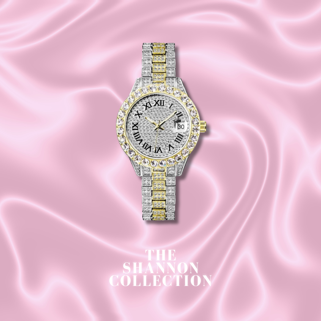 ‘SPOIL ME’ SILVER & GOLD WATCH – The Shannon Collection