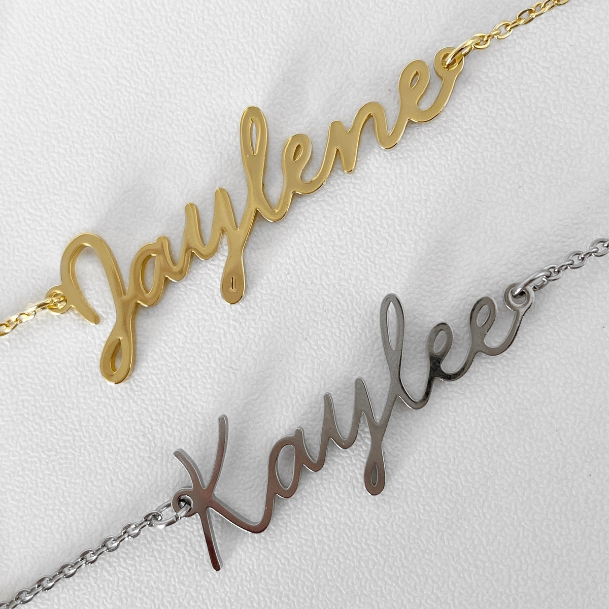 ‘CURSIVE’ NAME NECKLACE (Read Description) – The Shannon Collection