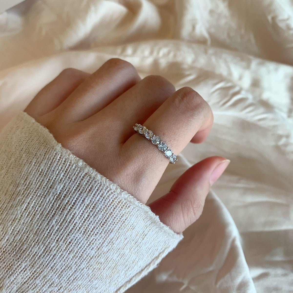 ‘CLASSY’ STERLING SILVER RING – The Shannon Collection